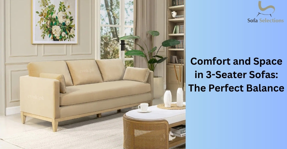 Comfort and Space in 3-Seater Sofas: The Perfect Balance – Sofa ...